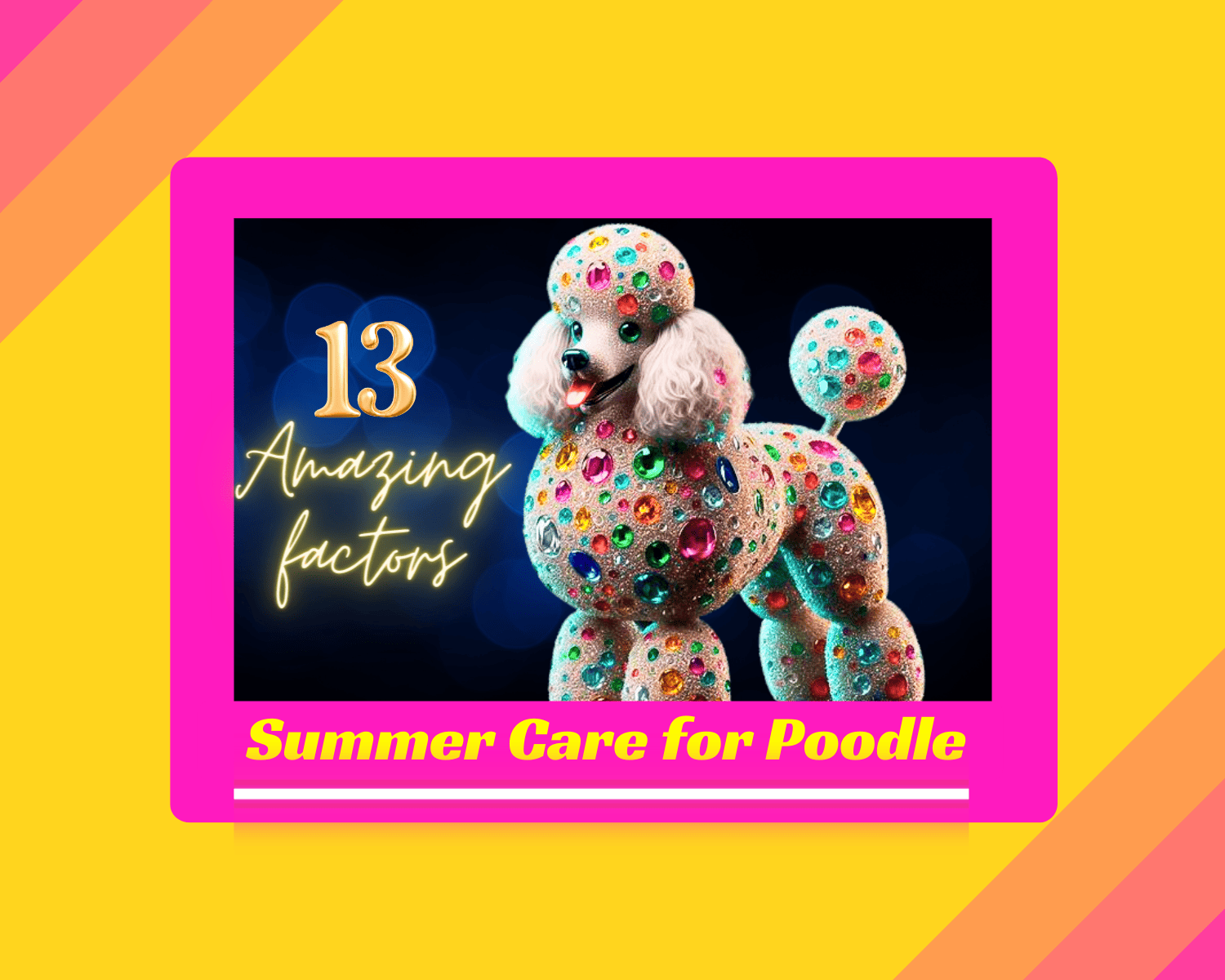 How To Care For Poodles In Summer - 13 Amazing Tips - PetsandFins