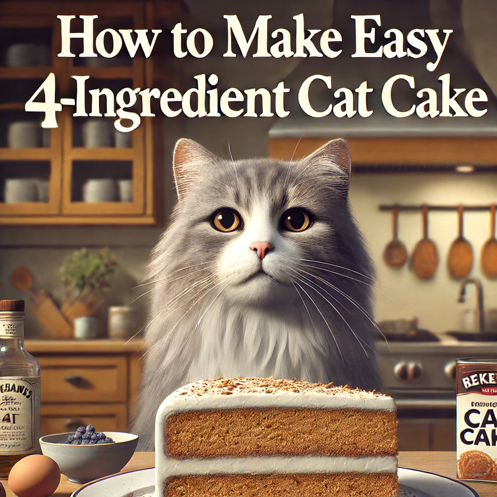 How To Make Easy 4-Ingredient Cat Cake