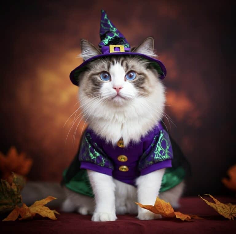 100+ Cute Halloween Cat PFP Pictures