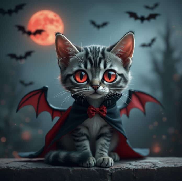 100+ Cute Halloween Cat PFP Pictures